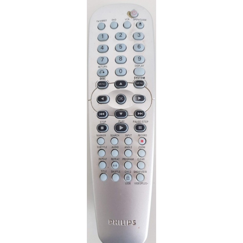 El Mando ORIGINAL, REMOTE, Philips - 232254900508, DVD, VCR con un ...