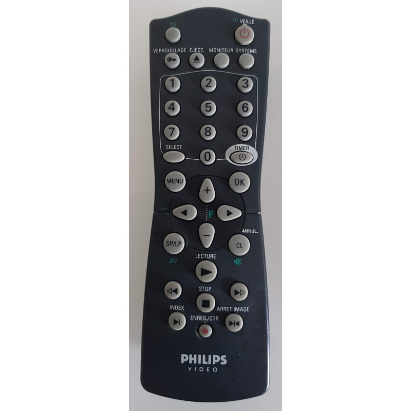 El copy of Mando ORIGINAL, REMOTE, Philips - DVD, VCR, VHS OK con u...