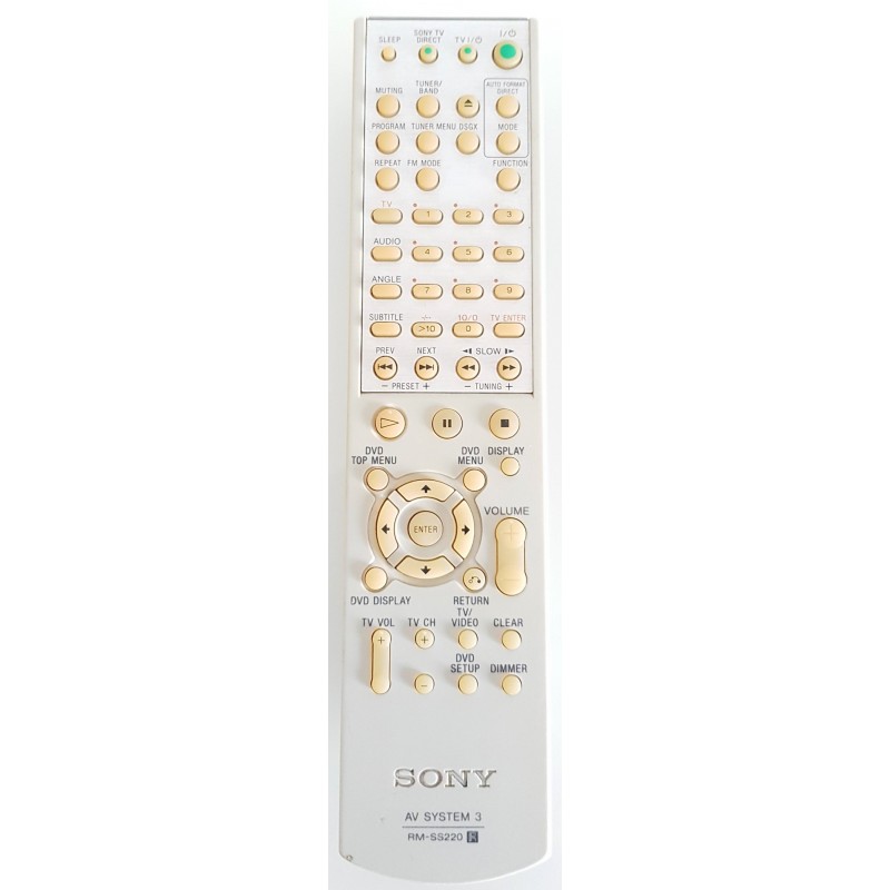 Telecommande Sony, TELECOMMANDE ORIGINAL, REMOTE, Sony RM-SS220, Av...