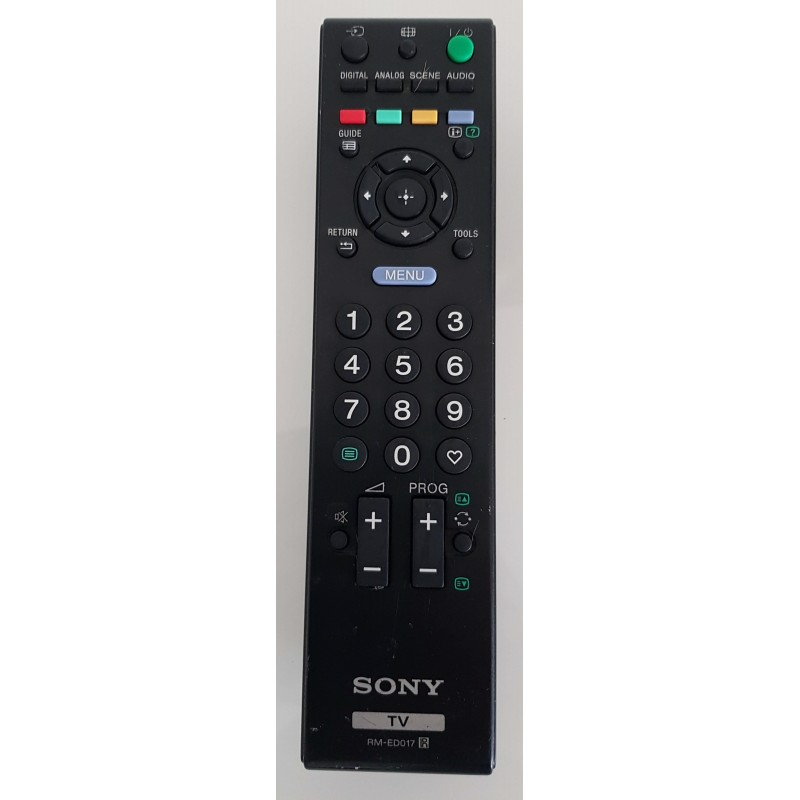 Telecommande Sony, Télécommande original Sony RM-ED017, TV